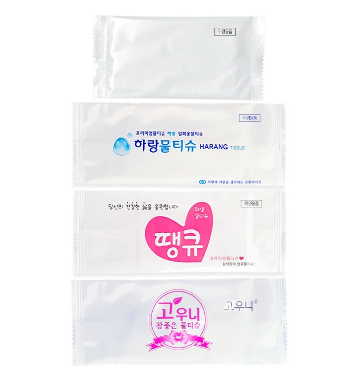 업소용 물티슈 일회용 물티슈 900개 하랑 땡큐 덕용 무지 식당용 티몬