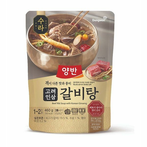 동원 양반 수라 고려인삼 갈비탕 460g x 3개 레토르식품 간편식 티몬