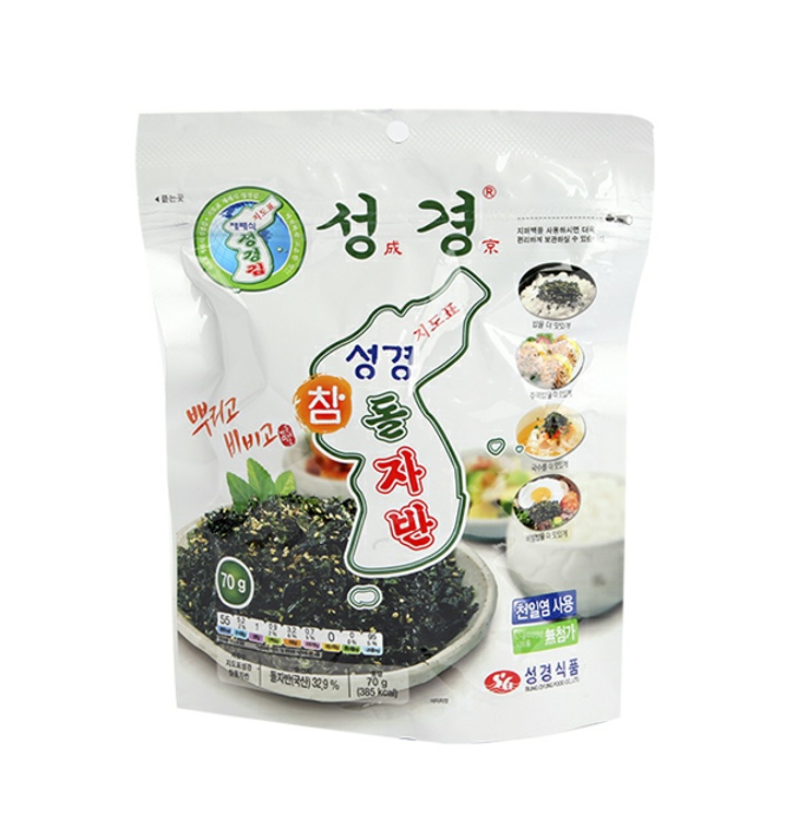 무료배송 성경 돌자반 70g X 3 김 도시락김 재래김 파래김 돌김 김추천 티몬