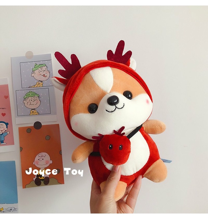 시바견 귀여운 옷 애착 인형 모찌 미니소 대왕 인형 티몬