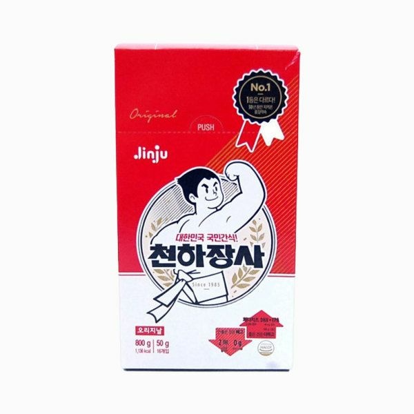 [정품]진주햄 진주 천하장사 오리지날 50g 16개 티몬