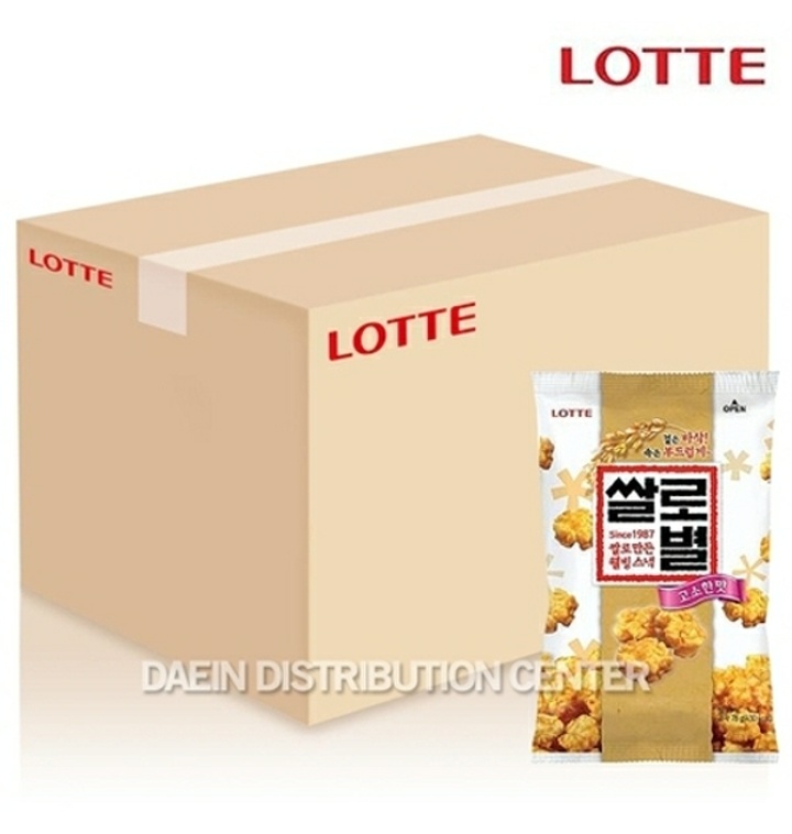 롯데 쌀로별 고소한맛 78gx16개 1box 과자 간식 스낵 티몬