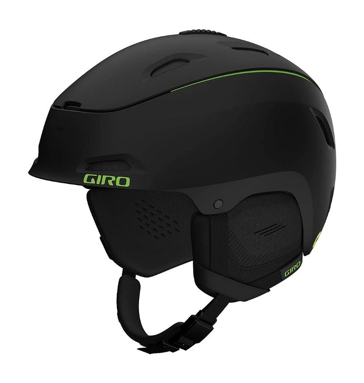 Giro Range Mips 스키 헬멧 남성 및 여성용 스노보드 매트 블랙 브라이트 그린 S 52 55 티몬