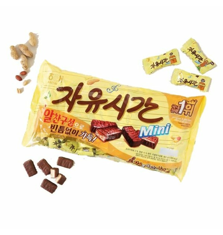 대용량과자 자유시간 미니 초콜릿 860g 1팩초코무초 티몬