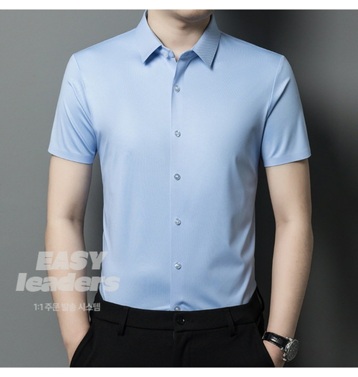 남성 남방 실크 여름 데일리룩 스타일리시 반팔 셔츠 시크룩 부티크 스타일리쉬 봄 남자 El2 티몬