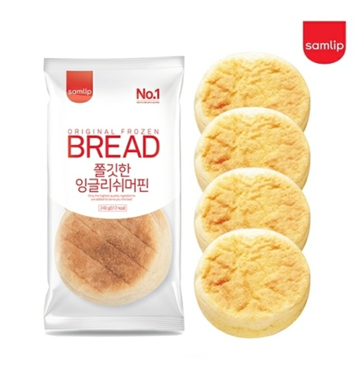 오티삼립 냉동 잉글리쉬머핀 4입 5봉 티몬