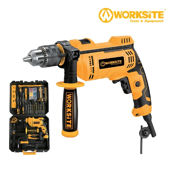 워크사이트 임팩트 전기드릴 앤 악세사리 수공구 세트 750w Eid449kit 티몬