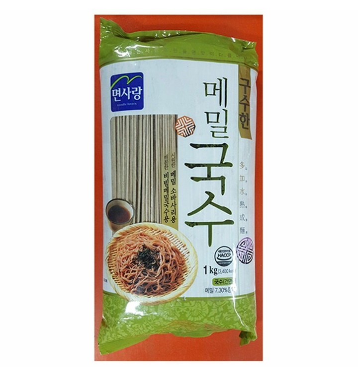 면사랑 메밀국수 1kg X15 국수 메밀국수 모밀국수 모밀면 가공식품 밀면 티몬